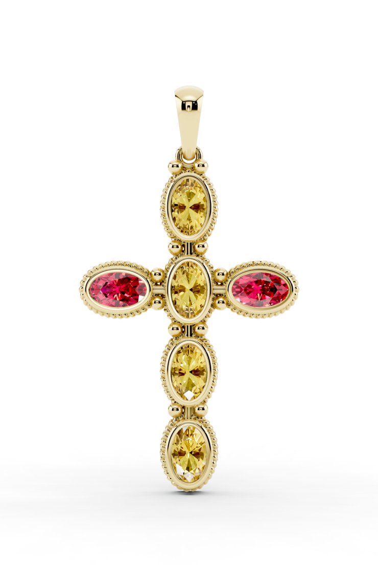 Regal Cross Pendant – Zillionaireindia