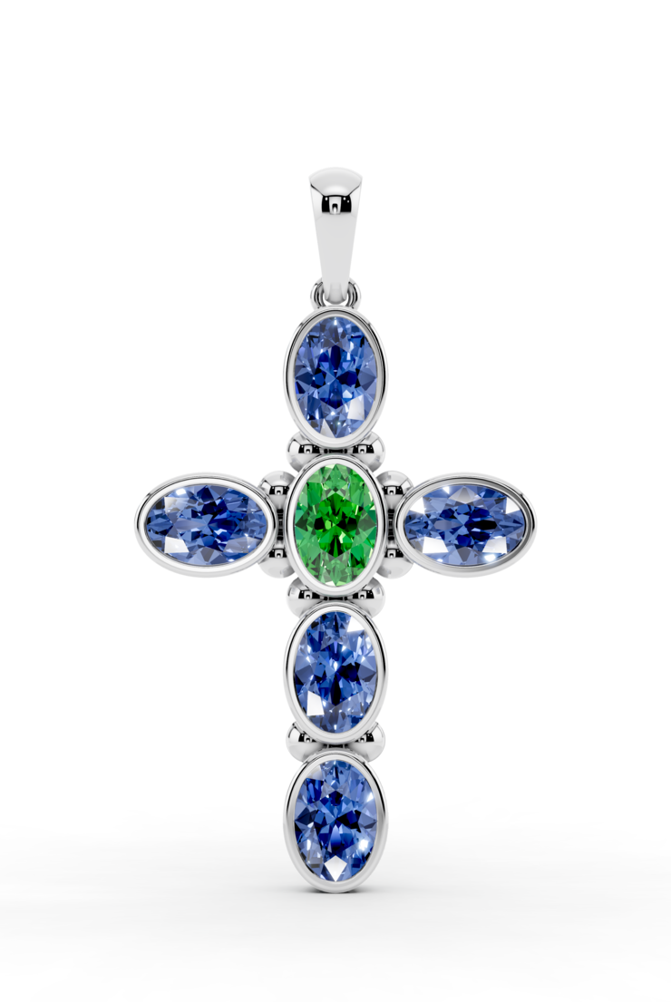 Zenith Cross Pendant – Zillionaireindia