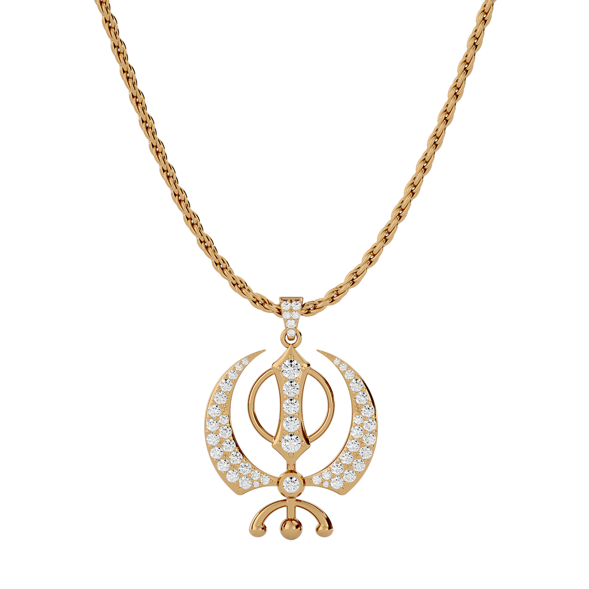 Khanda pendant – Zillionaireindia
