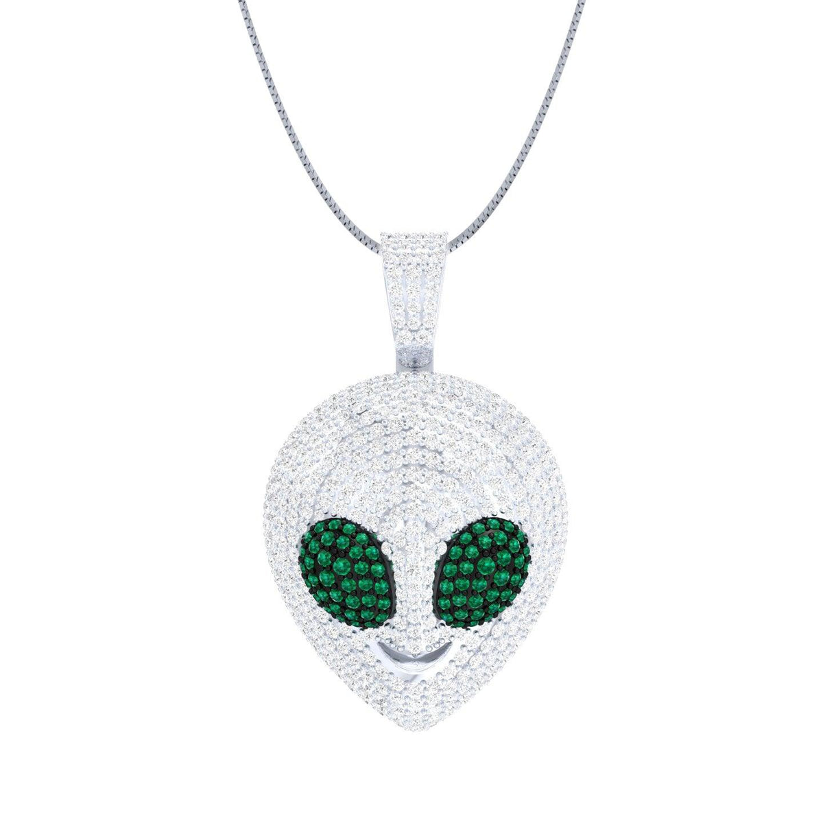 Alien Emoji Pendant – Zillionaireindia
